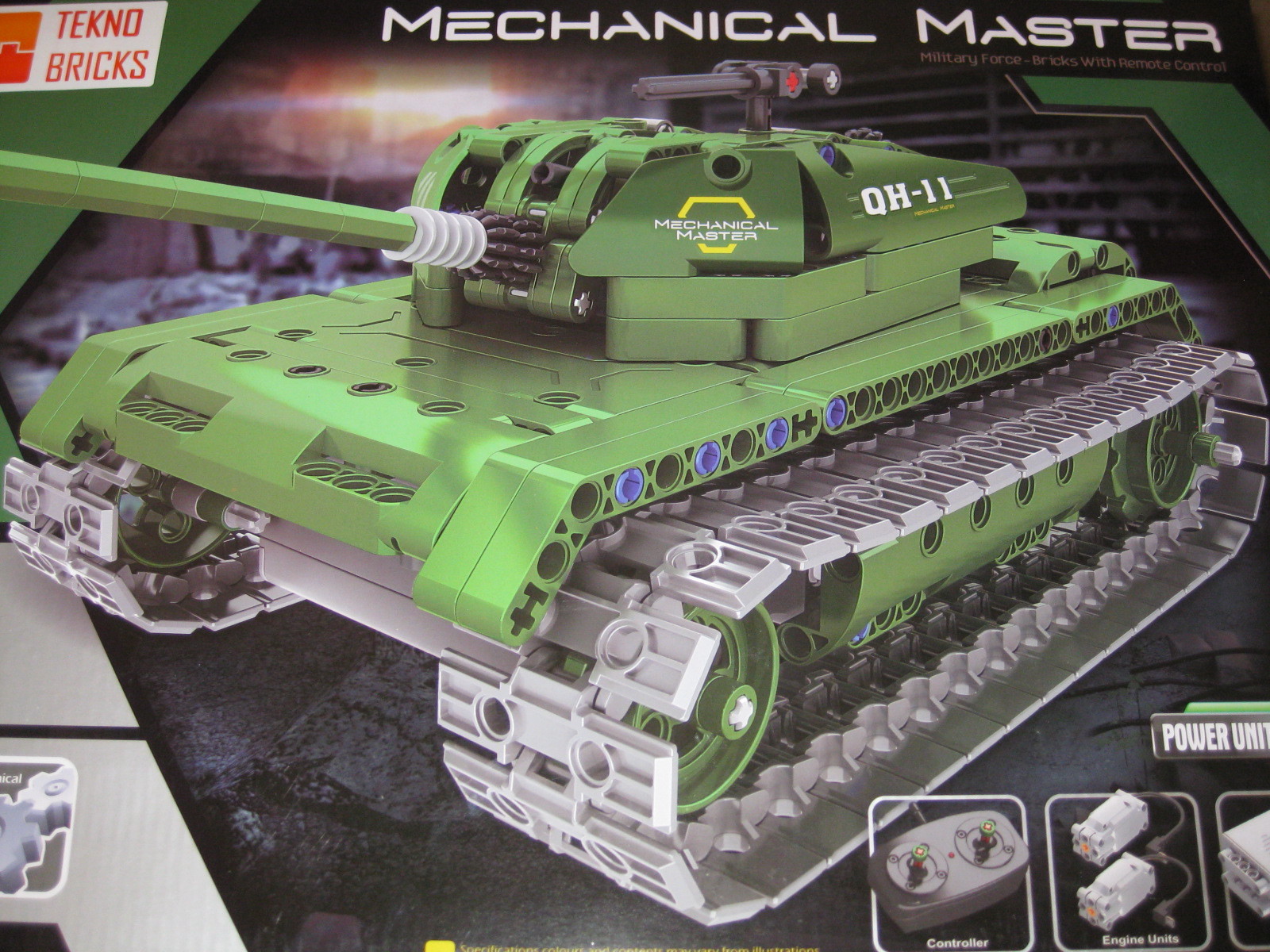 Teknotoys Active Bricks RC Panzer - Konstruktionsbaukasten mit ...